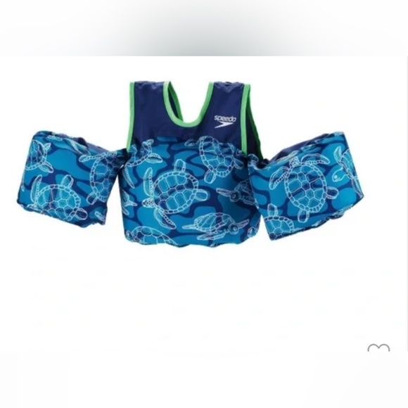 Speedo | Swim | Speedo Splash Jammer Life Jacket Vest Blue Turtle Swim ...